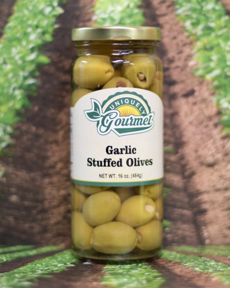 Garlic Stuffed Olives | UniquelyGourmet