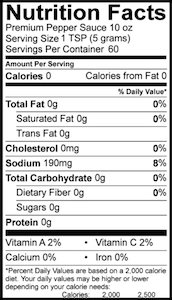 Premium Pepper Sauce | Private Label | UniquelyGourmet